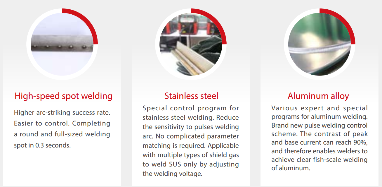 Dex DM/PM Welders | Double-pulse MIG/MAG Welding Machines